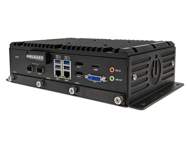 MILCORTEX 4000 16-Core Rugged Mil-Spec Computer | Rugged Science